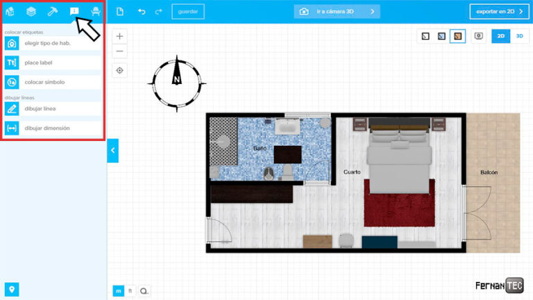 Tutorial creacion planos 2D y 3D FloorPlanner 2025