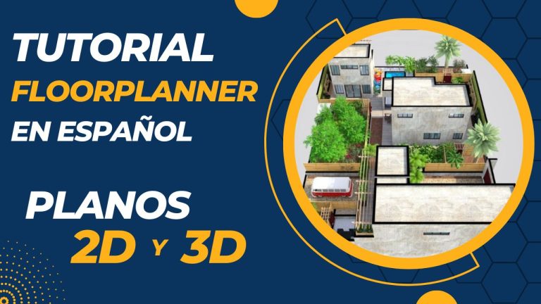 Tutoriales diseño plano FloorPlanner en Español 2025